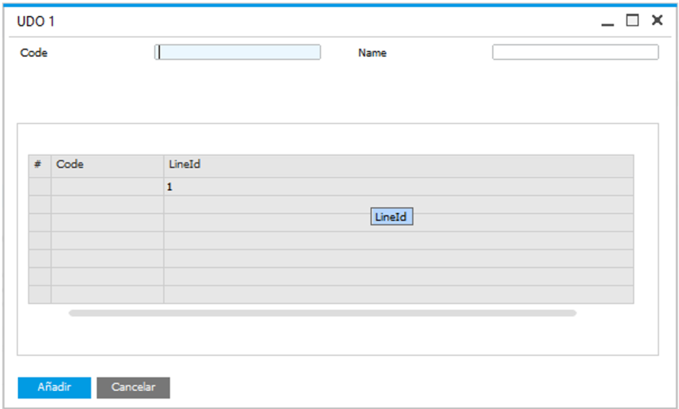 User Defined Objects - UDO (Objetos definidos por el usuario) - Free Consul IT