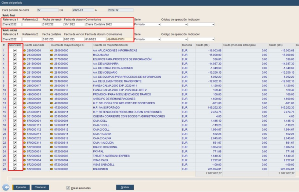 Cierre de Ejercicio Contable - SAP Business One - Free Consul IT